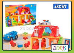 Jixin Zestaw Domek Zestaw 76 Elementów 45387 - ceny i opinie - Ceneo.pl