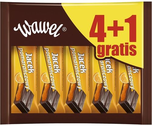 Wawel Baton Jacek pomarańczowy 42g - Ceny i opinie - Ceneo.pl