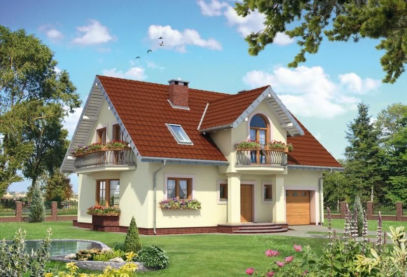 Projekt domu Projekt Zofia Portyk Mb - Opinie i ceny na Ceneo.pl