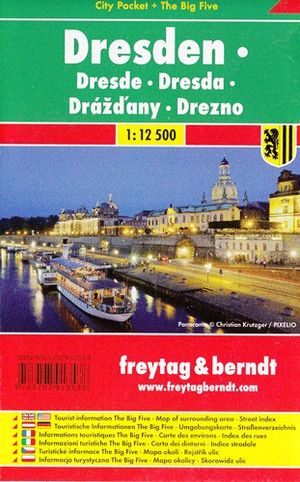 Drezno mapa 1:12 500 Freytag & Berndt - Ceny i opinie - Ceneo.pl
