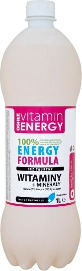Oshee 1l Vitamin Energy Formula Witaminy i Minerały Napój gazowany o ...