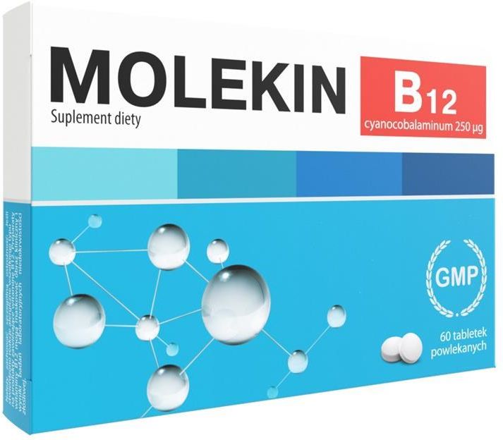 Molekin B12, 60 tabletek - Opinie i ceny na Ceneo.pl