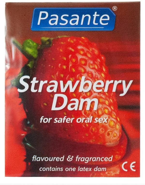 Pasante Strawberry dam - maseczka oralna o smaku truskawkowym - Ceneo.pl