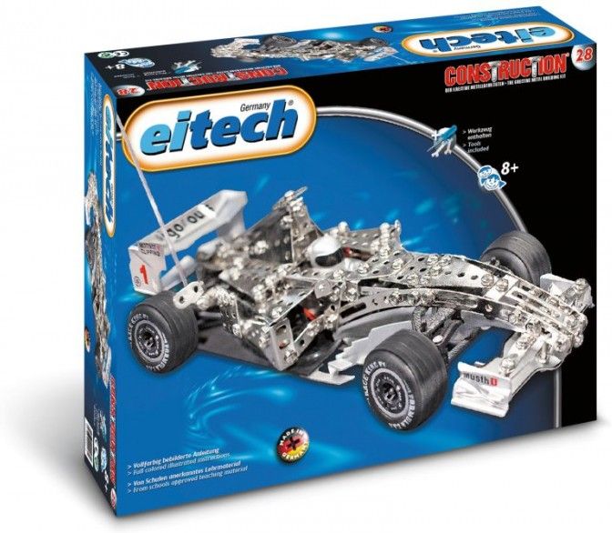 Eitech Construction - Bolid F1 Zdalnie Sterowany (Niebieski) B1C28B ...