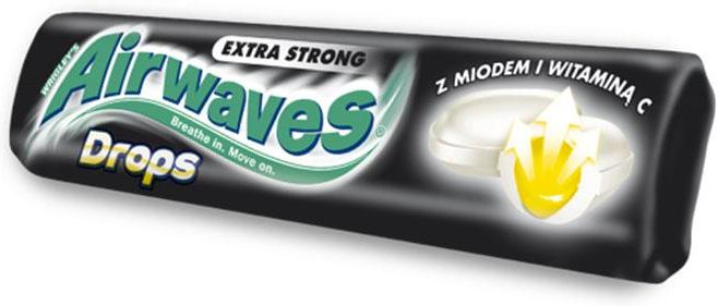 AIRWAVES 8 dropsów Extra Strong Dropsy - Ceny i opinie - Ceneo.pl