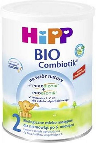Hipp 2 Combiotik Bio Mleko Następne Po 6 Miesiącu 350G - Ceny i opinie ...