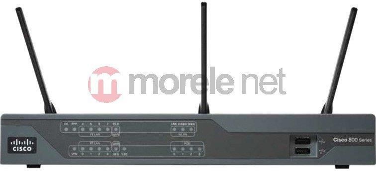 CISCO 897 VDSL2/ADSL2+ OVER POTS, 1GE/SFP, 802.11N ETSI COMP (C897VAW-E ...