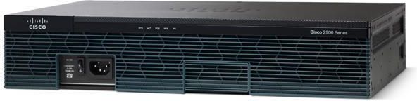 Cisco 2911 W/3 Ge,4 Ehwic,2 Dsp,1 Sm,256mb Cf,512mb Dram+dc (2911-DC/K9 ...