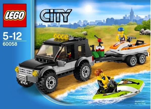 LEGO City 60058 Terenówka Ze Skuterami - Ceny i opinie - Ceneo.pl