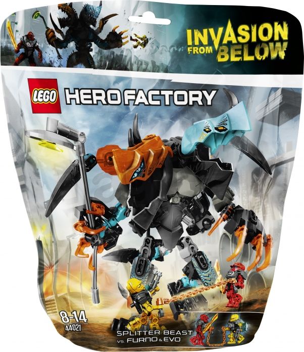 LEGO 44021 Hero Factory Bestia Splitter Kontra Furno i Evo - Ceny i ...