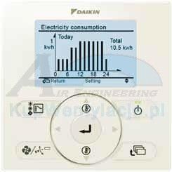Daikin Sterownik Przewodowy z Wyświetlaczem Tekstowym W Języku Polskim ...