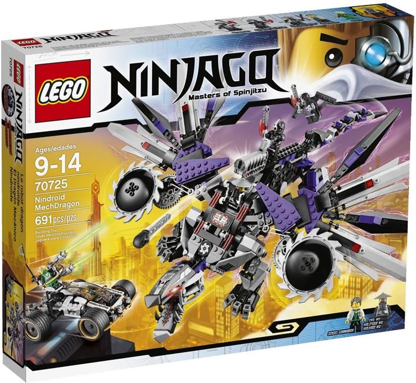 Lego Ninjago Smok Nindroid 70725 - ceny i opinie - Ceneo.pl