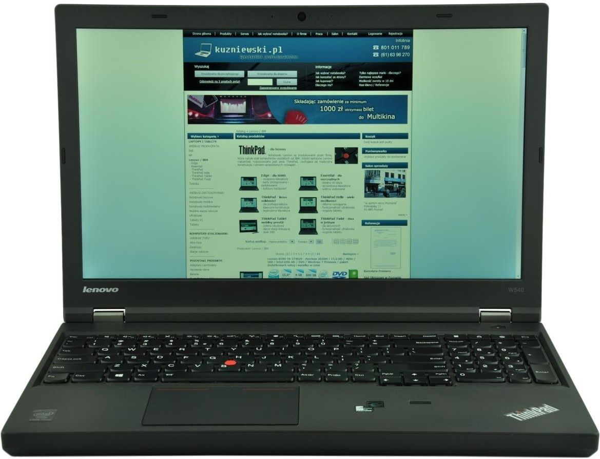 Laptop Lenovo Thinkpad W540 (20Bg001Hpb) - Opinie i ceny na Ceneo.pl