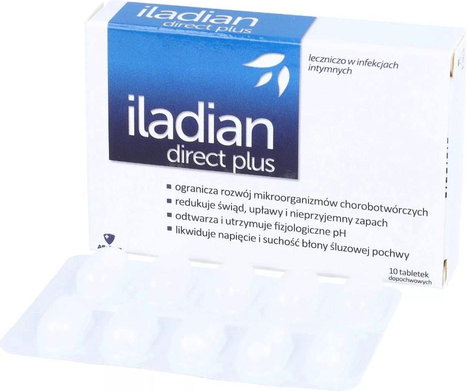 Iladian Direct plus 10 kaps dopochwowych - Opinie i ceny na Ceneo.pl