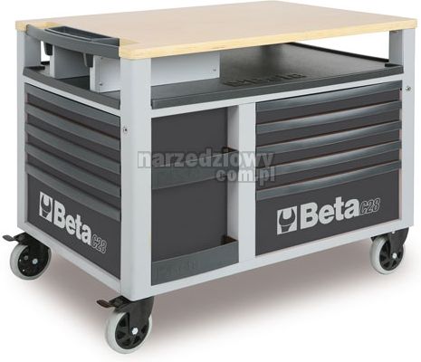 Wózek narzędziowy Beta SuperTank C28 z Zestawem 212 narzędzi 5908VG/2T ...