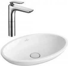 Umywalka Villeroy&Boch Loop&Friends Umywalka stojąca 58 x 38 + bateria ...