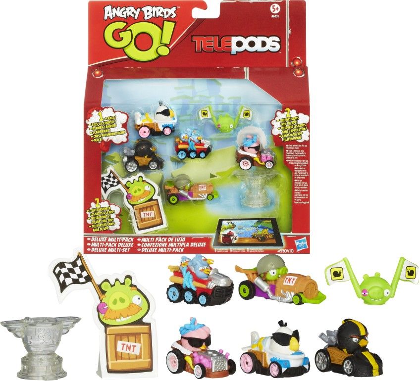 Hasbro Angry Birds Go! Deluxe Multi Pack A6031 - Ceny i opinie - Ceneo.pl