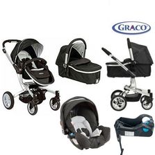 Wózek Graco Symbio Moon Głęboko Spacerowy + Fotelik Logico S Hp + Baza ...