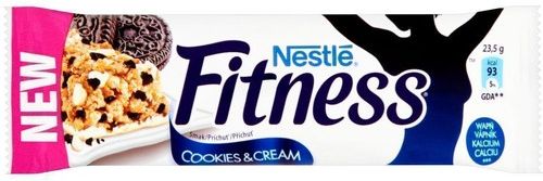 Nestle FITNESS Baton cookies&cream 24g - Ceny i opinie - Ceneo.pl