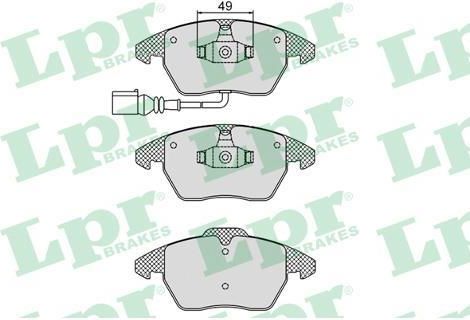 Klocki hamulcowe Zestaw klocków hamulcowych LPR 05P866 - Opinie i ceny ...