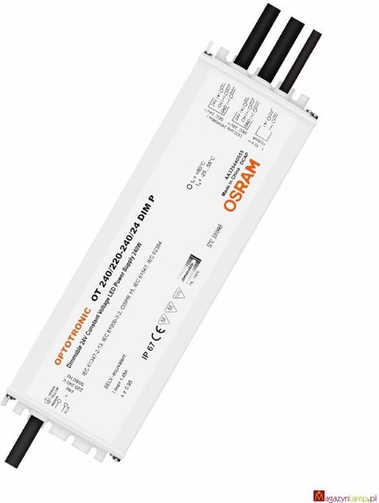 Osram OT 240/220...240/24 DIM P elektroniczny układ do opraw oświetleniowych LED 4008321981714 ...