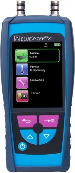 Detektor Afriso Analizator spalin BlueLyzer O2 , CO , ciąg kominowy ...