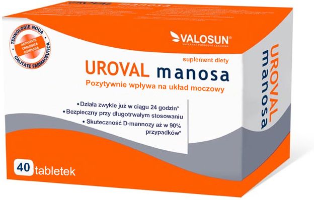 Uroval Manosa, 40 tabletek - Opinie i ceny na Ceneo.pl