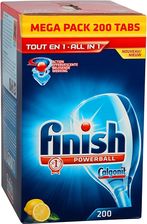 Finish Calgonit 200Szt Powerball All In 1 Lemon Tabletki Do Zmywarki ...