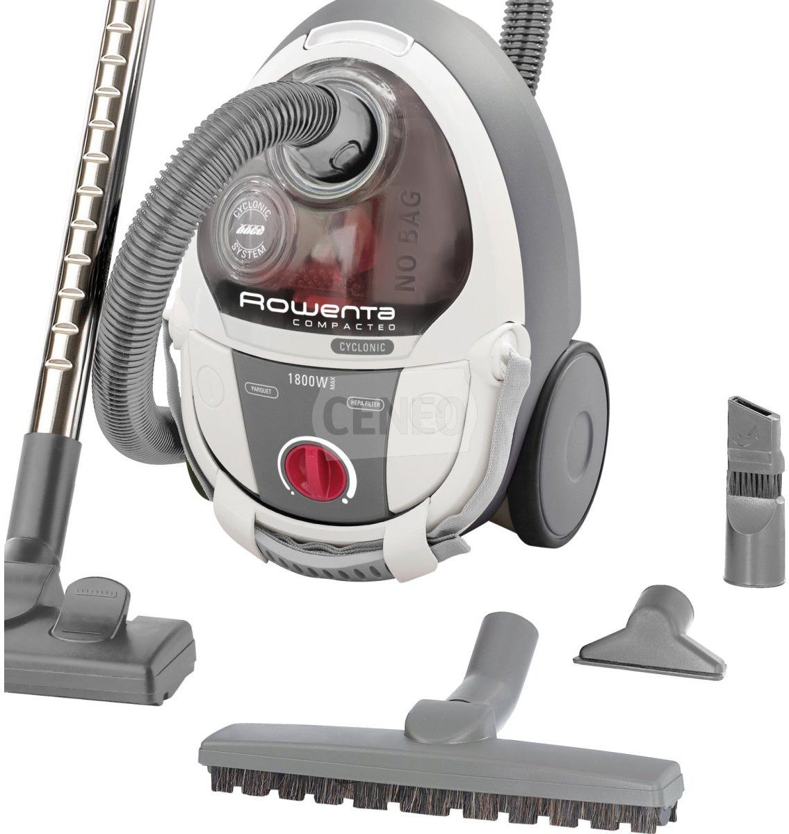 Rowenta Compacteo Cyclonic RO3427 - Opinie i ceny na Ceneo.pl