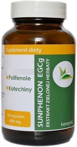 Preparat medycyny naturalnej Sunphenon EGCg (60 kapsułek) - suplement ...