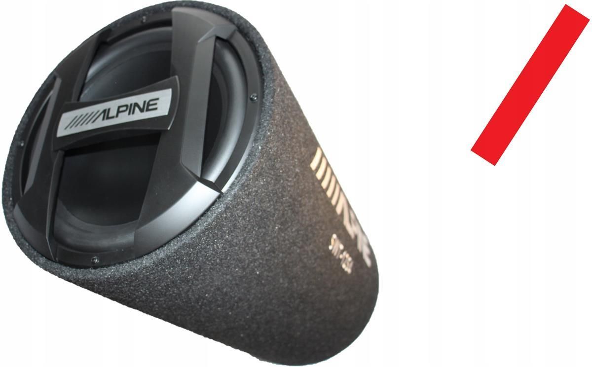 Alpine SWT-12S4 12 Inch Subwoofer Tube Alpine SWT-12S4 12-Inch Car ...