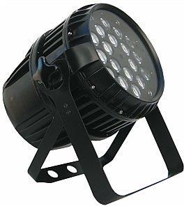 Flash LED PAR 64 18x12W RGBW 4w1 zOOM IP65 - Sprzęt oświetleniowy ...