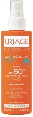 Uriage Bariesun spray do opalania dla dzieci SPF 50+ (Water Resistant Very High Protection Spray ...