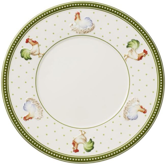 Villeroy&Boch Farmers Spring talerz sałatkowy Kogut i Kura średnica 23 ...