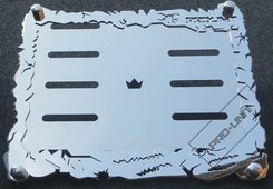 Nierdzewna podkładka pod tablicę rejestracyjną Custom - opinie i ceny ...