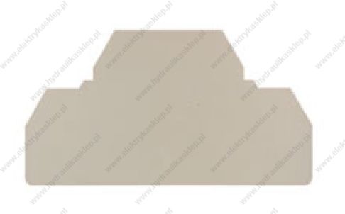 Weidmuller Płyta Zamykająca Beżowa (1674730000) - Opinie i ceny na Ceneo.pl