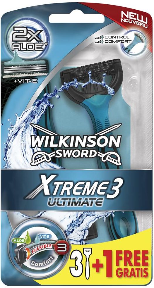 Wilkinson Xtreme 3 Ultimate maszynki 4 szt. - Opinie i ceny na Ceneo.pl