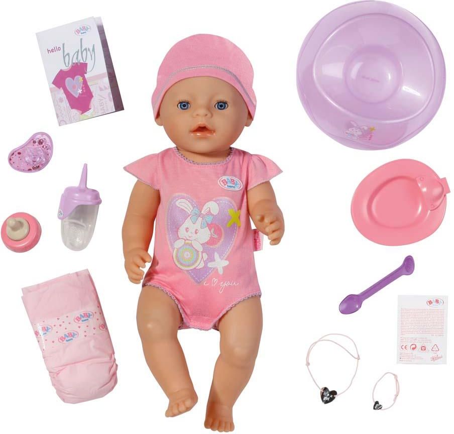 Lalka Baby Born Lalka Interaktywna - Dziewczynka 818695 - Ceny i opinie ...