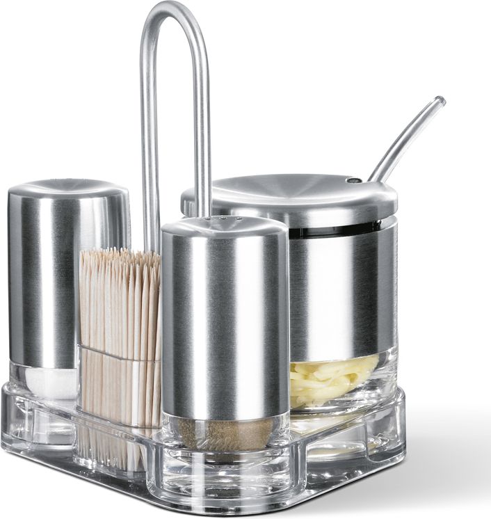 EMSA Zestaw do przypraw na stojaku Accenta EM-507641 - Opinie i ...