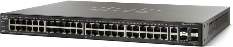 Cisco Systems Cisco Sg500-52Mp 52-Port Gigabit Max Poe+ Stackable ...