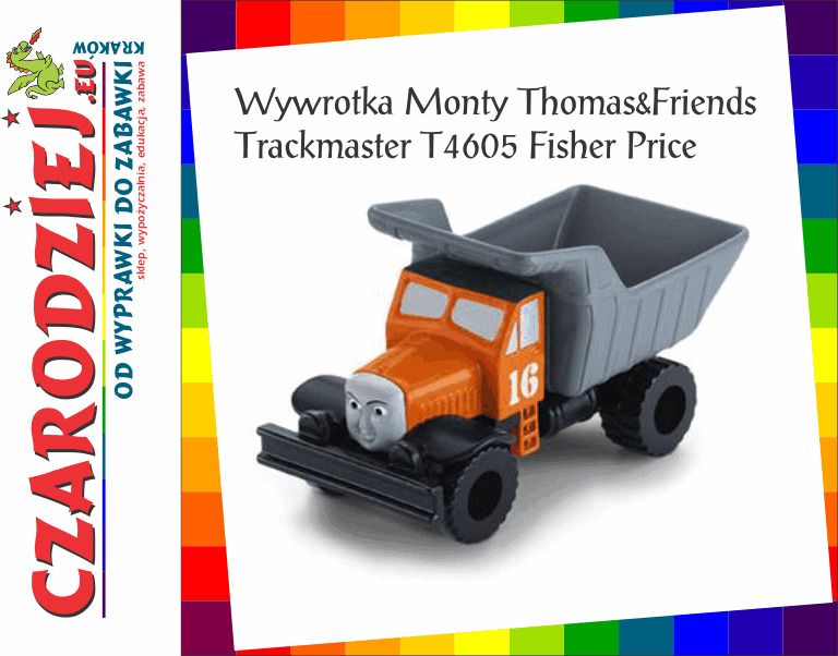 Fisher-Price Wywrotka Monty Thomas&friends Trackmaster T4605 - Ceny i ...