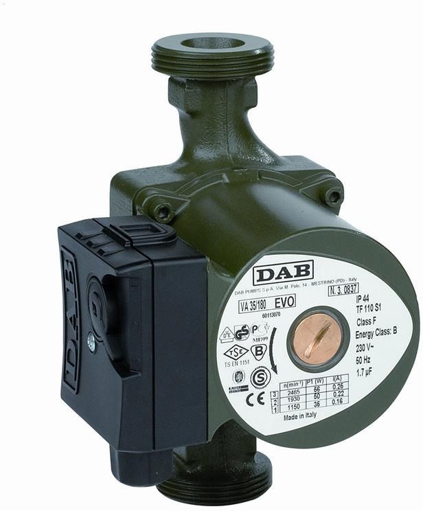 DAB pompa obiegowa do c.o. VA 55/180 (25/60) rozstaw 180mm - Opinie i ceny na Ceneo.pl