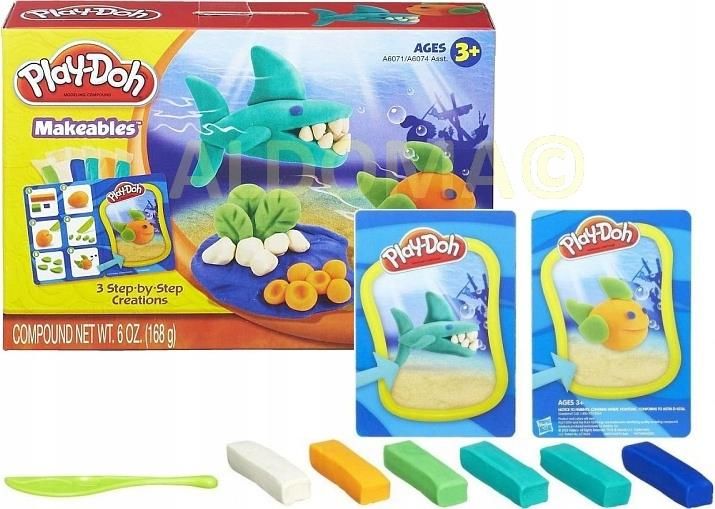 Hasbro Play-Doh Makeables Ocean A6071 - Ceny i opinie - Ceneo.pl