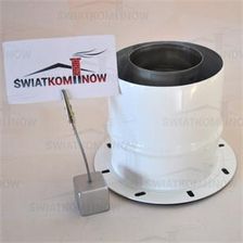 System kominkowy Buderus Jeremias Adapter 60/100 Złączka Do Kotła Logomax U042-24K ...