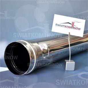 System kominkowy Spiroflex Rura Prosta Fi 100 1000 Mm Kod Nierdzewna Kominowa Do Kotła Sx ...