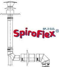 System kominkowy Immergas Spiroflex Zestaw Inox 60/100 W Szacht Kominowy Do Kotłów ...