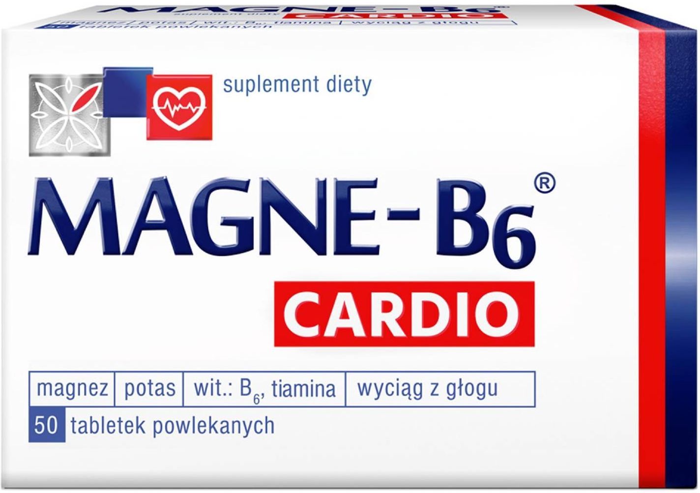 Magne-B6 Cardio, 50 tabletek - Opinie i ceny na Ceneo.pl