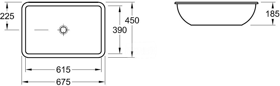 Umywalka Villeroy&Boch 61,5x39 616320R2 - Opinie i ceny na Ceneo.pl