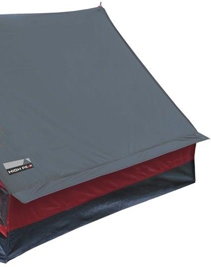 Namiot High Peak Minipack 2 Szaro Czerwony 10053 - Ceny i opinie - Ceneo.pl