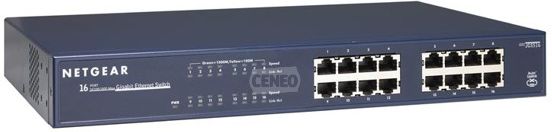 NETGEAR ProSafe 16 Port Gigabit Rackmount Switch JGS516GE - Opinie i ...